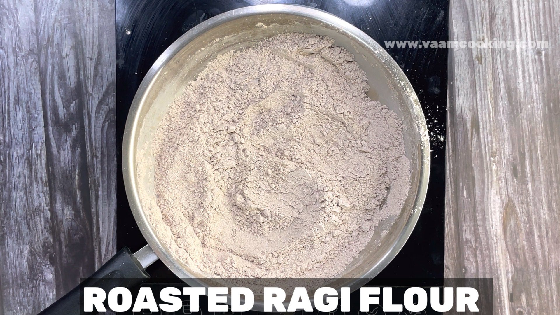 Ragi Cake recipe | Eggless Ragi Chocolate Cake - VaamCooking